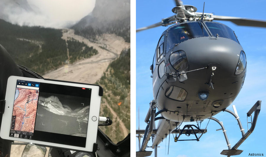 Enhanced Vision System for AS350