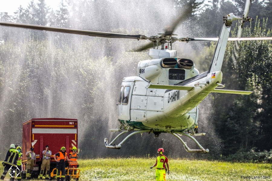 Bell 412 in Global Helicopter Service GmbH