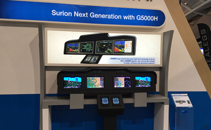 Garmin G5000H Glass Cockpit for KAI Surion