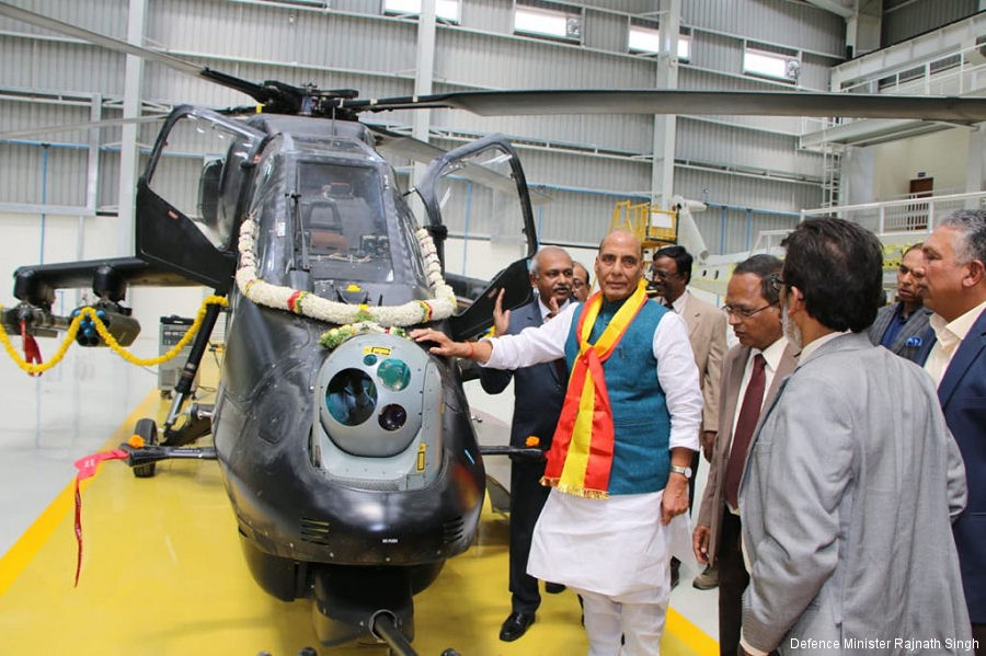 HAL LCH Production Hangar Inauguration