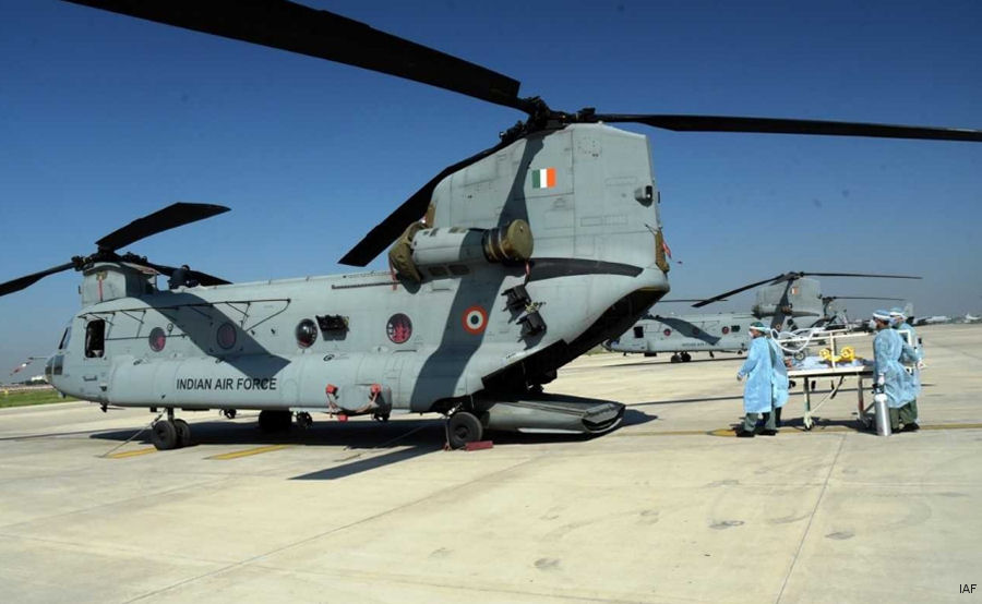 CH-47F Chinook in Bharatiya Vayu Sena
