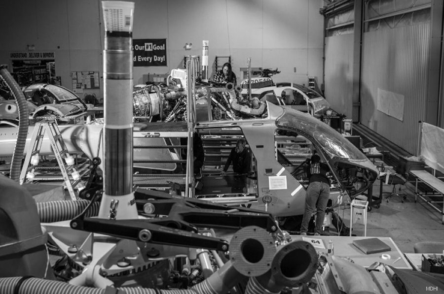 MD Helicopters Improves Production Line