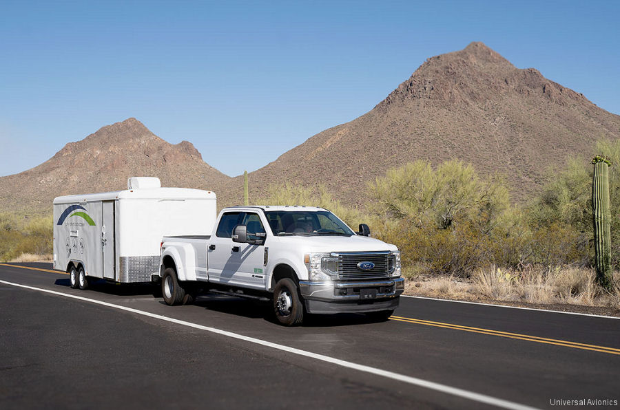 Universal Avionics Mobile Demonstration Unit