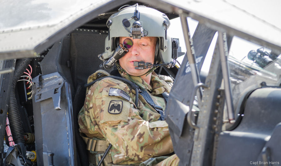 Elbit Display for US Army Apache Helmet