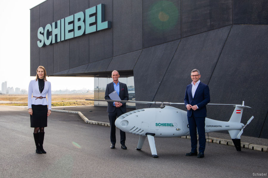 Operator Certificate from Austria for Schiebel