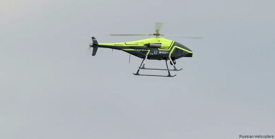 Russia Unveils BAS-200 Drone