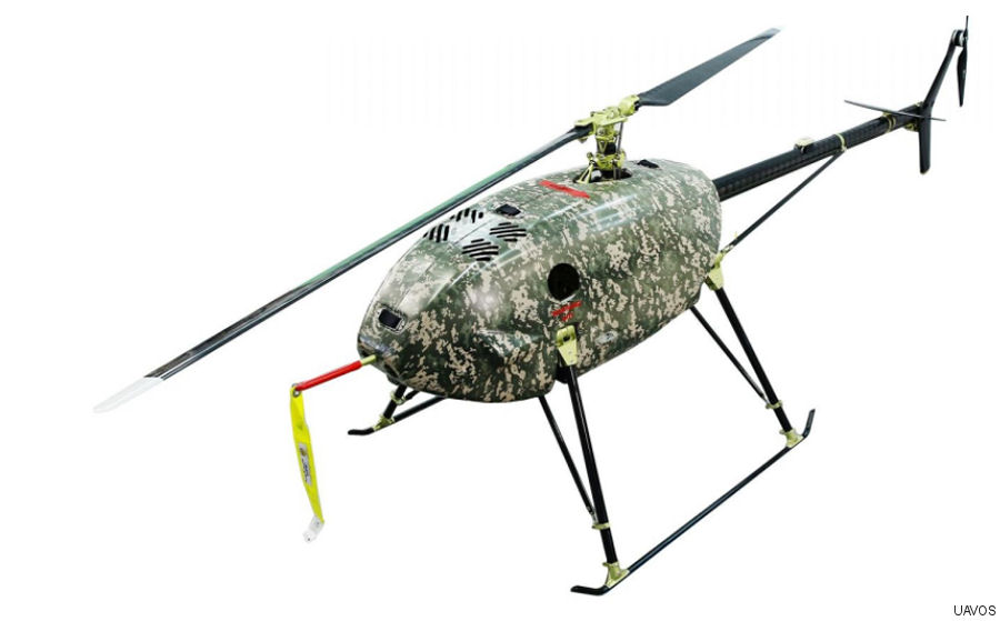 UAVOS new Composite Main Rotor Blades