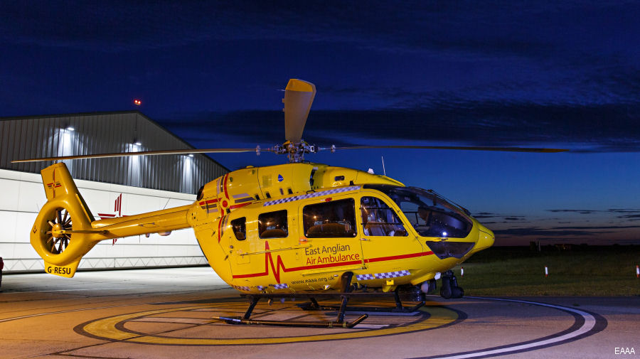 East Anglian Air Ambulance Flying 24/7