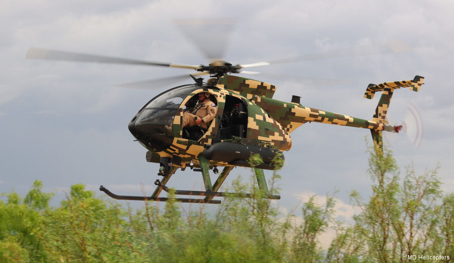 MD Helicopters Exhibits in Poland