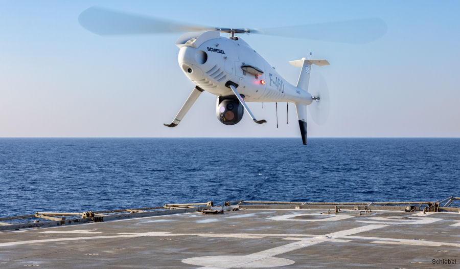 Camcopter S-100 in Schiebel