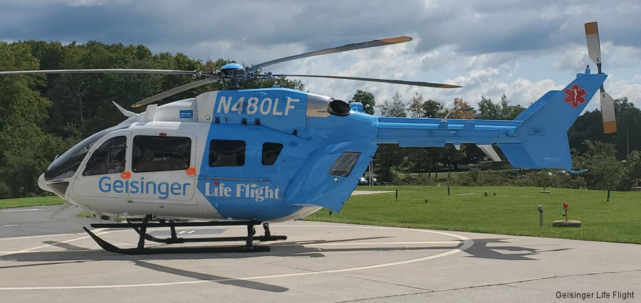 Geisinger Life Flight EC145 with GTN 650/750 Xi