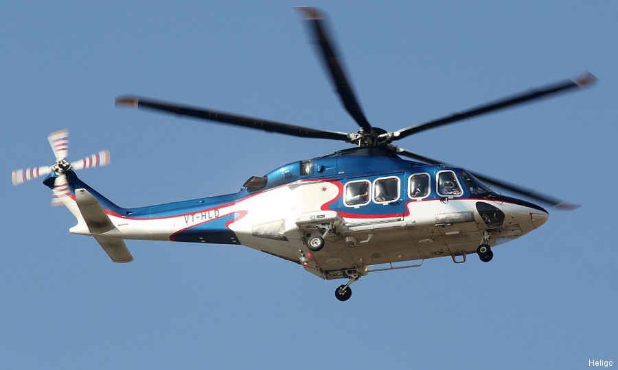 India Heligo Leased Two Offshore AW139