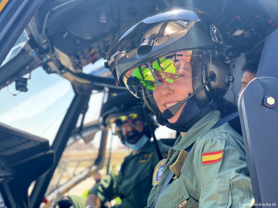 Spanish Air Force NH90 Getting Ready