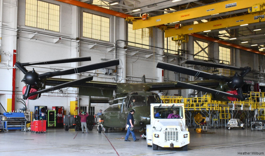 First Maintenance Service for VIP Osprey