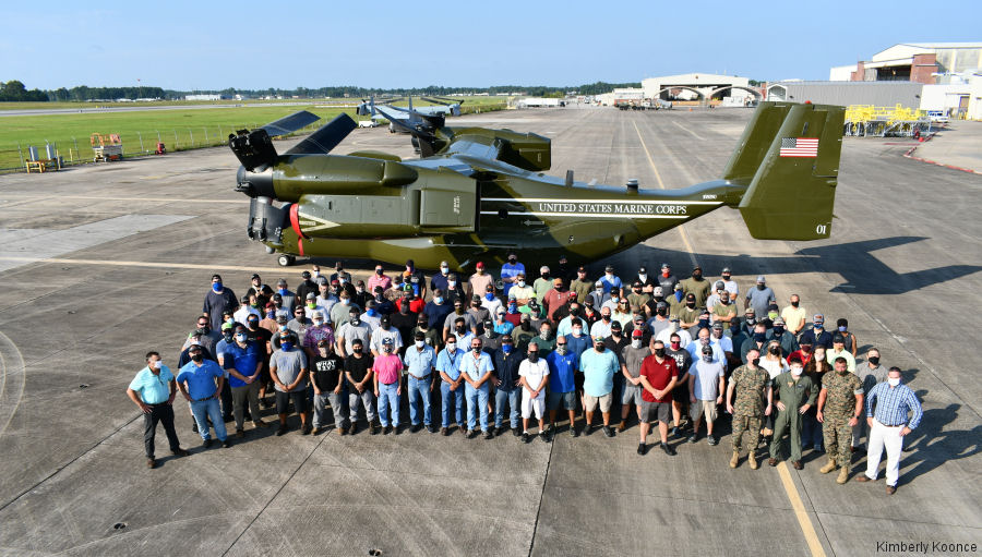 First Maintenance Service for VIP Osprey