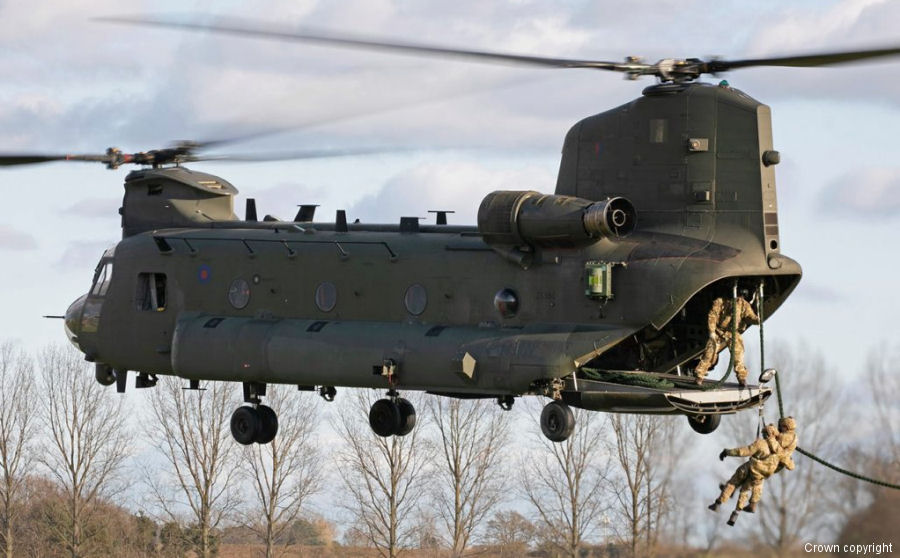 News Chinook HC6 in Royal Air Force
