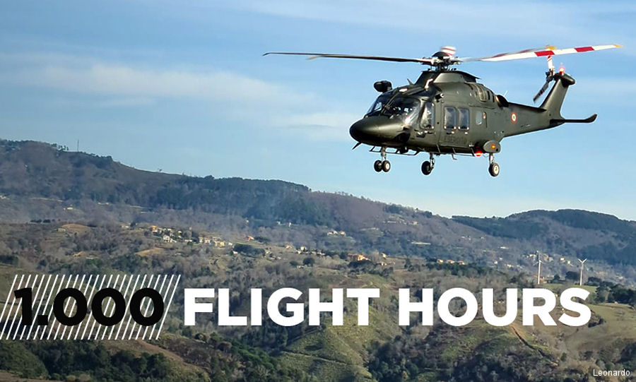 Italian UH-169B Trainers Reached 1,000 Flight Hours