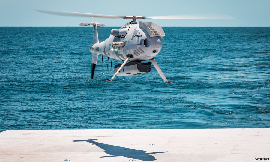 Camcopter S-100 in Schiebel