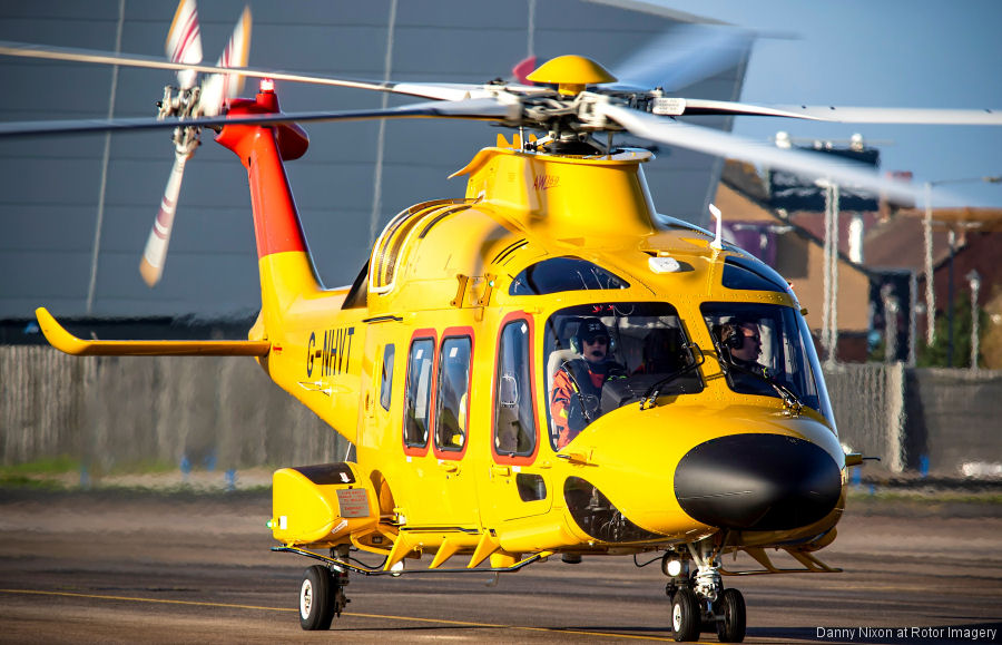 Blackpool AW169 Hits 1550 Flight Hours