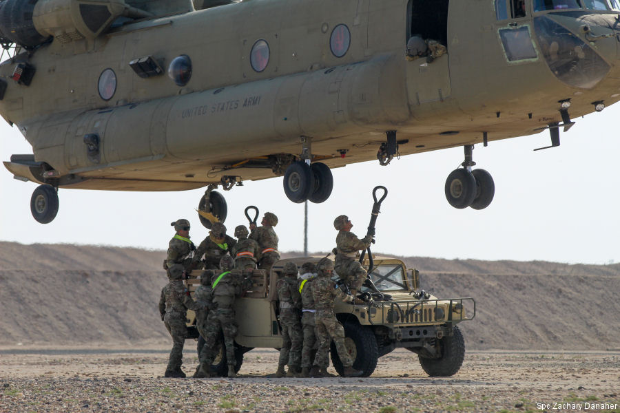 11th ECAB in Kuwait with British 16 Air Assault Combat Team