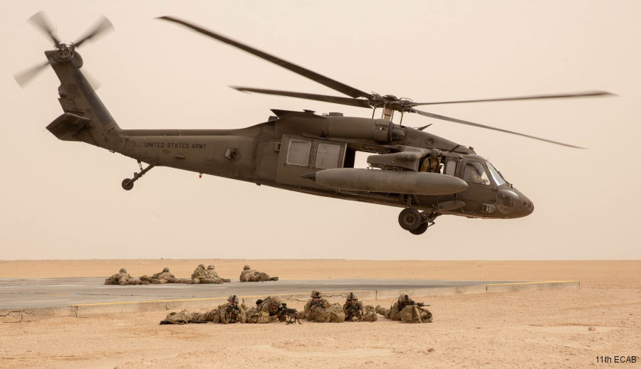 11th ECAB in Kuwait with British 16 Air Assault Combat Team