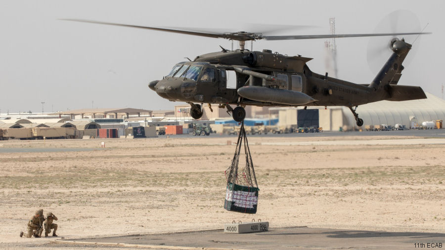 11th ECAB in Kuwait with British 16 Air Assault Combat Team