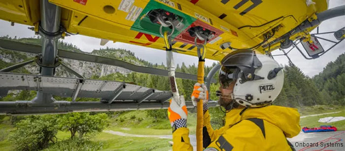 Dual Hook for Human Cargo Certified for EC135