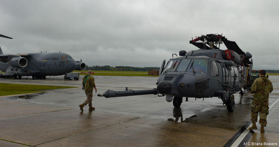 HH-60W Ready for Deployment by C-17