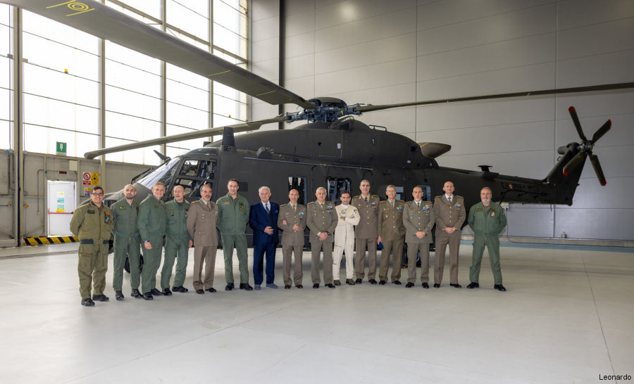 Leonardo Completed Italian Army NH90 TTH Fleet