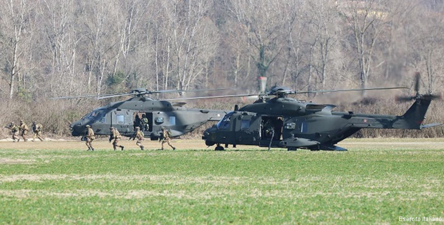 Leonardo Completed Italian Army NH90 TTH Fleet