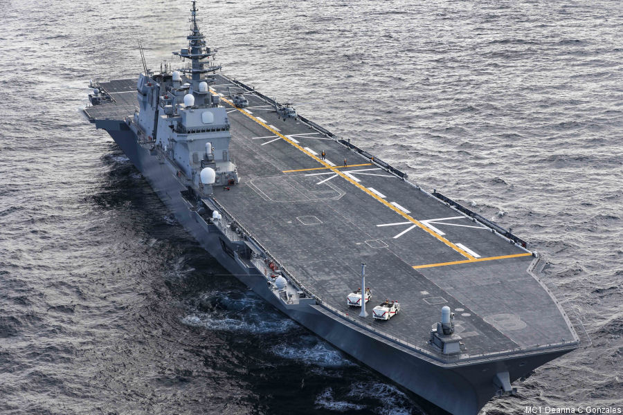 US Navy ASW Training with “Destroyer” JS Izumo