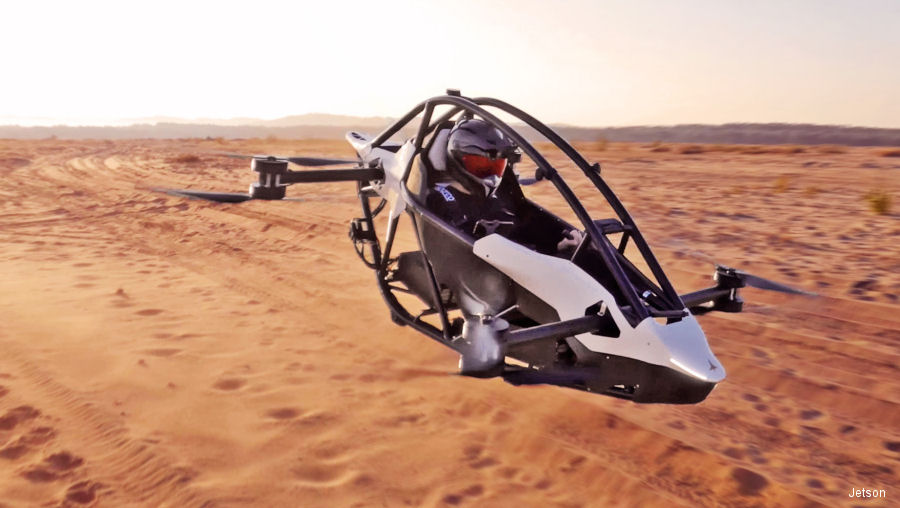 Jetson ONE Personal eVTOL