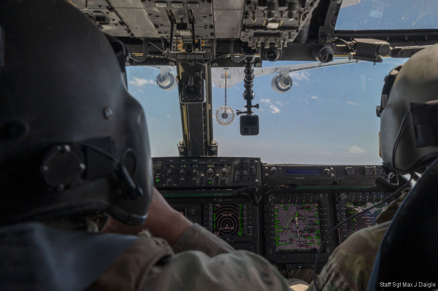 Osprey First Air-Refueling from KC-46