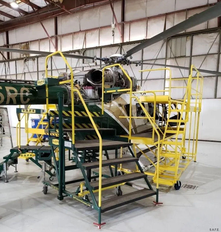 Custom Maintenance Stands for Riverside County