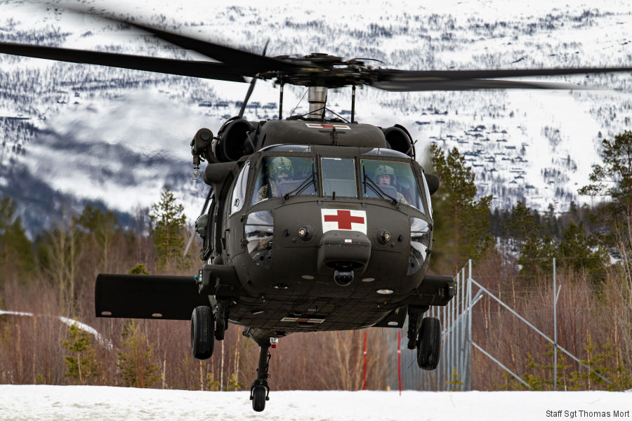 US Army Helicopters to Georgia for Noble Partner 22