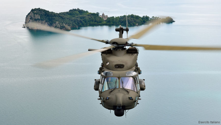 NH90 in Leonardo Italy