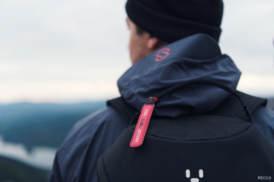 California Highway Patrol Using RECCO Detector