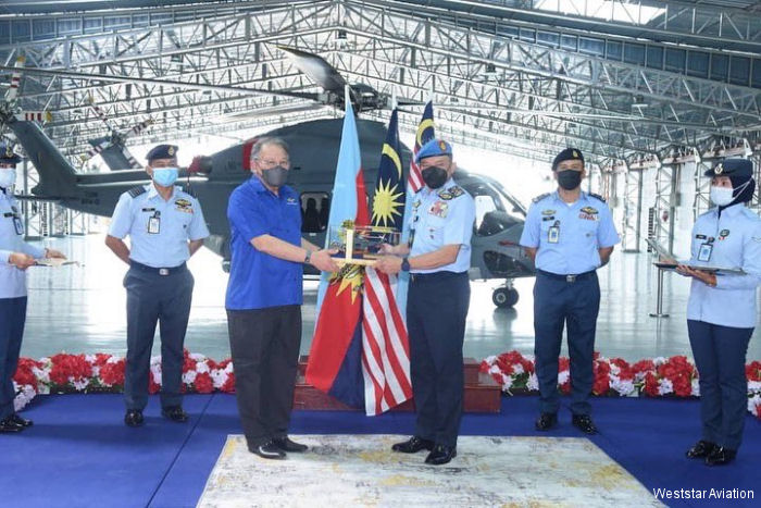 First Two AW139 to Royal Malaysian Air Force