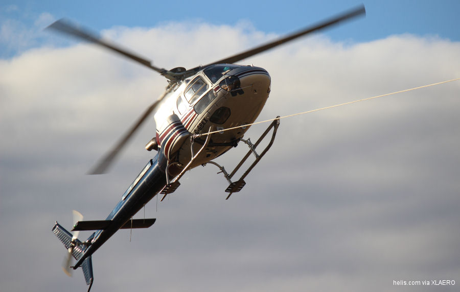 Side Pull System for AS350/AS355 Helicopter