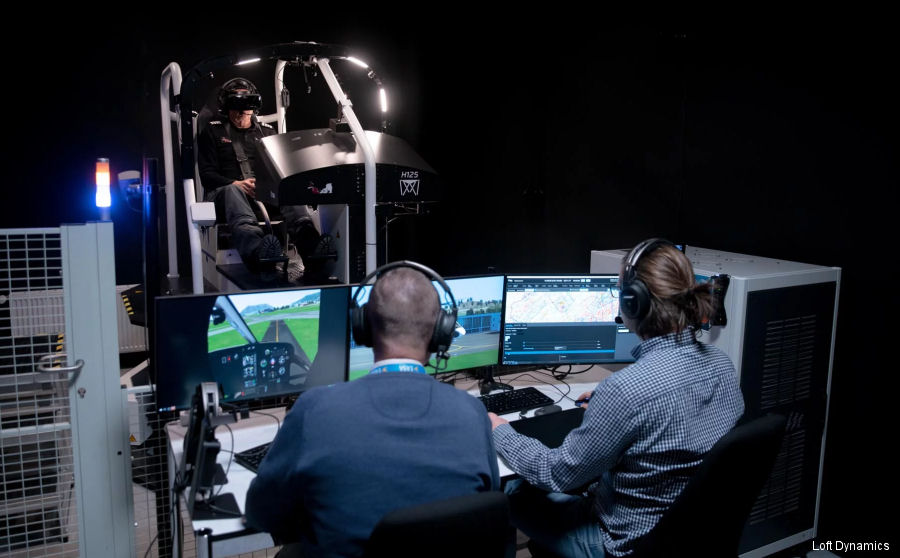 H125 VR Simulator for Air Greenland