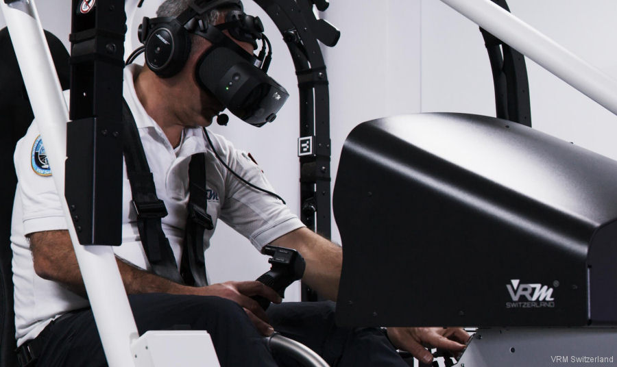 Swiss H125 VR Simulator for Colorado Highland Helicopters