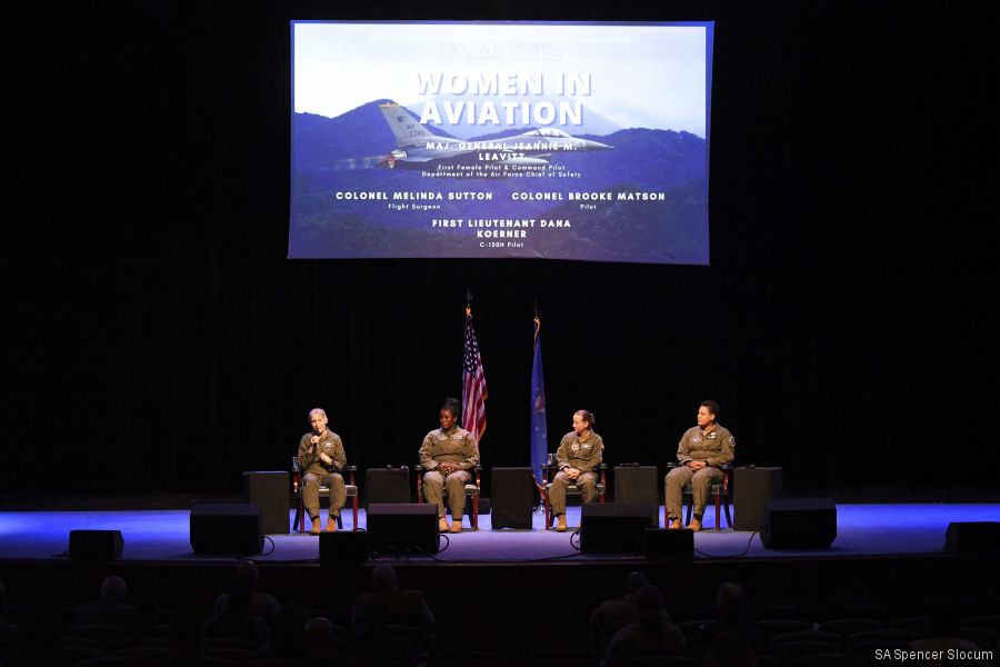 USAF 1st HS Promotes Women in Aviation
