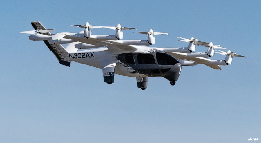 Archer Aviation announces its first eVTOL aircraft, Midnight, is built ... Archer Aviation announces its first eVTOL aircraft, Midnight, is built ...