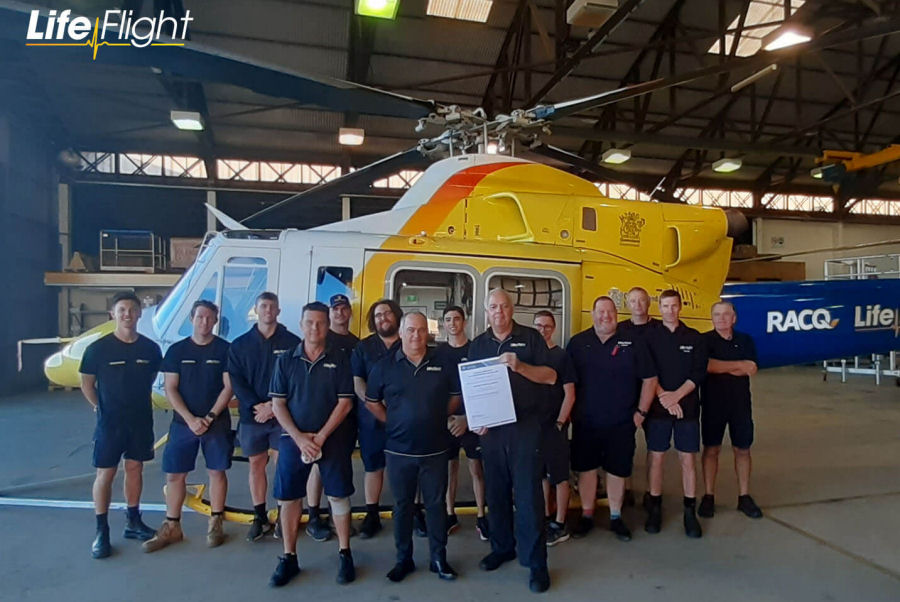 CASA Part 145 Approval for Australian LifeFlight
