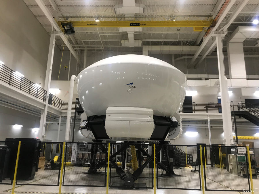 CAE Chinook and Black Hawk Simulators for Coulson