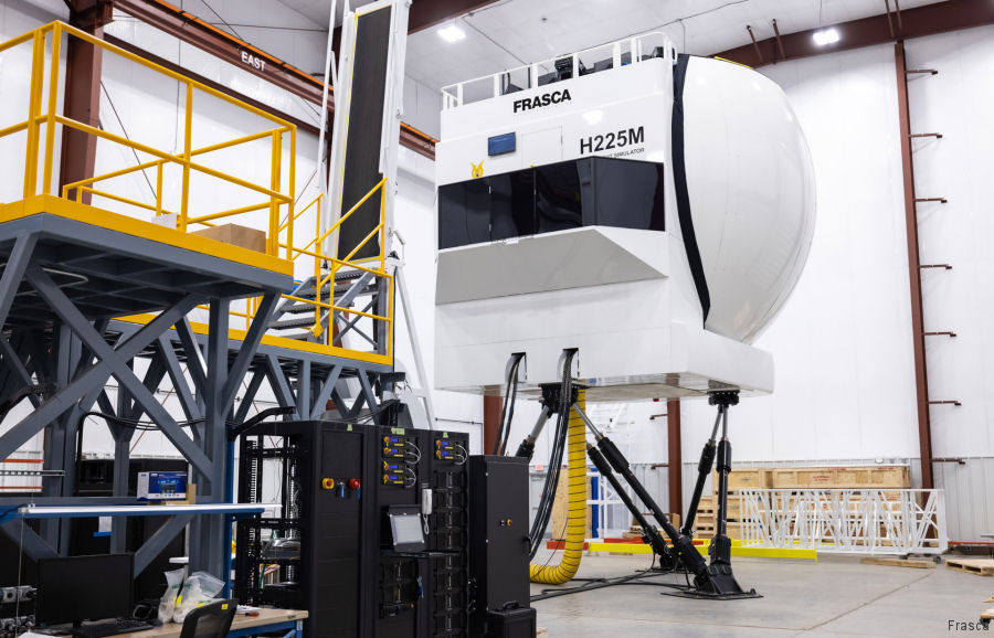 Frasca H225M Simulator for Indonesia