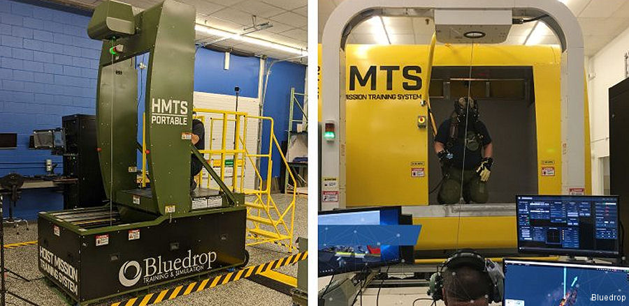 Bluedrop Hoist Training for CAL FIRE