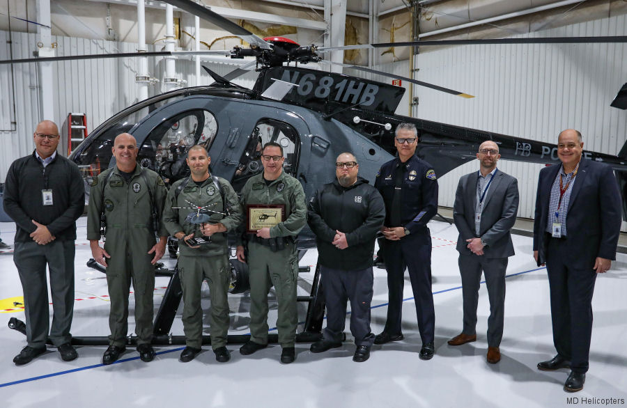 First of Three MD530F for Huntington Beach Police