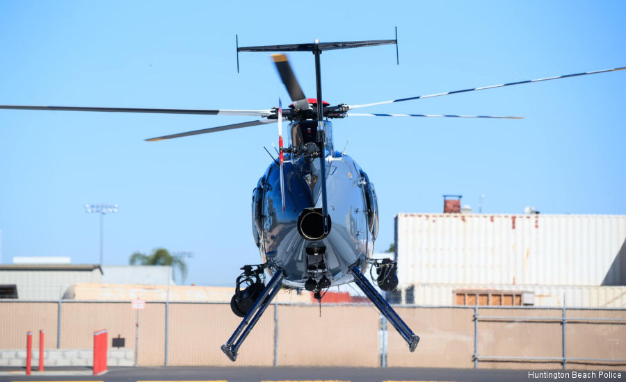 First of Three MD530F for Huntington Beach Police