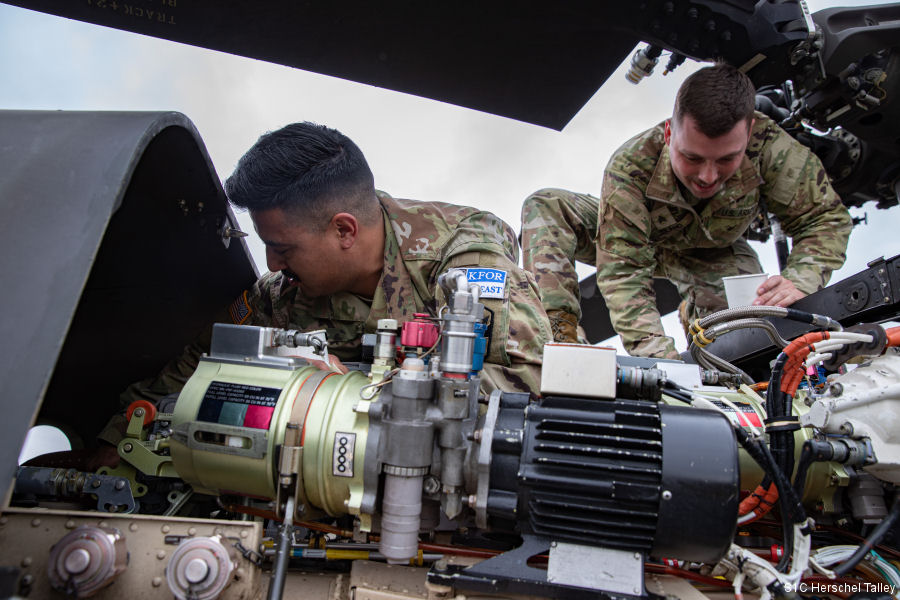 Aviation Mechanics Keeps KFOR Helicopters Flying